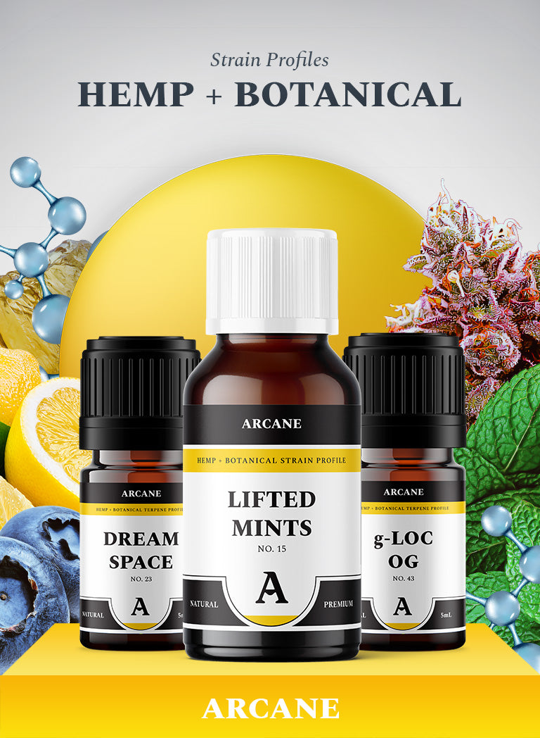 Full-Spectrum Hemp & Botanical Terpene Strain Profiles – Arcane Aromatics