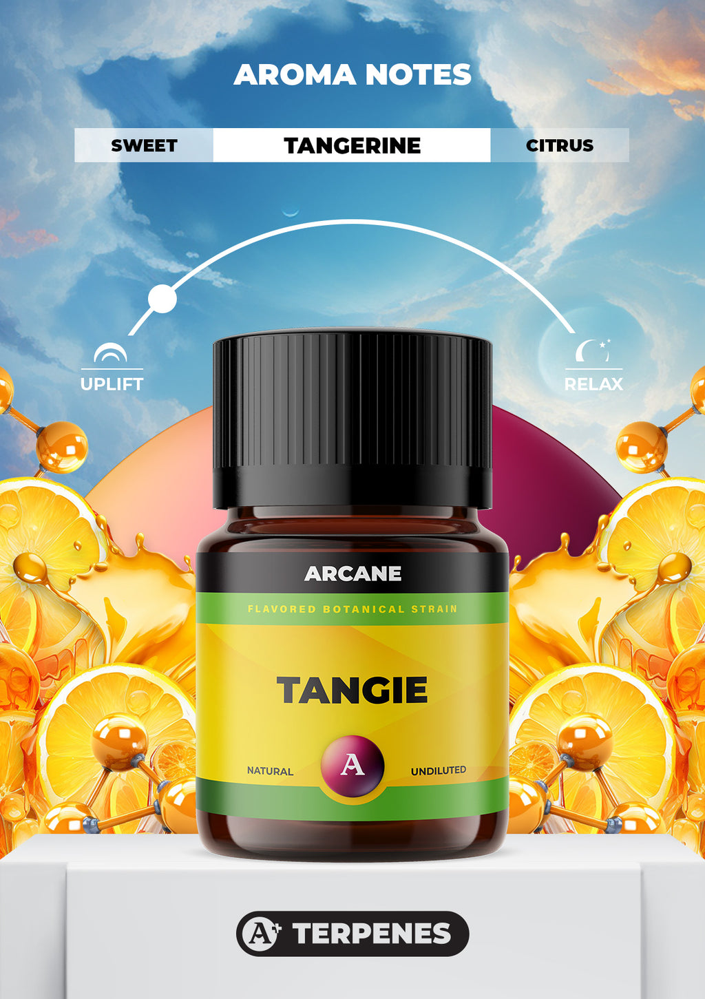 Tangie Flavored Botanical Terpene Strain Profile by Arcane – Arcane ...