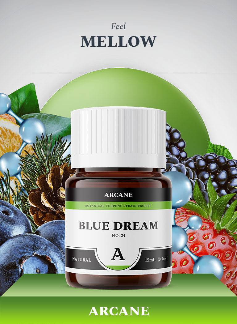 Blue Dream Natural Terpene Strain Profile by Arcane Aromatics