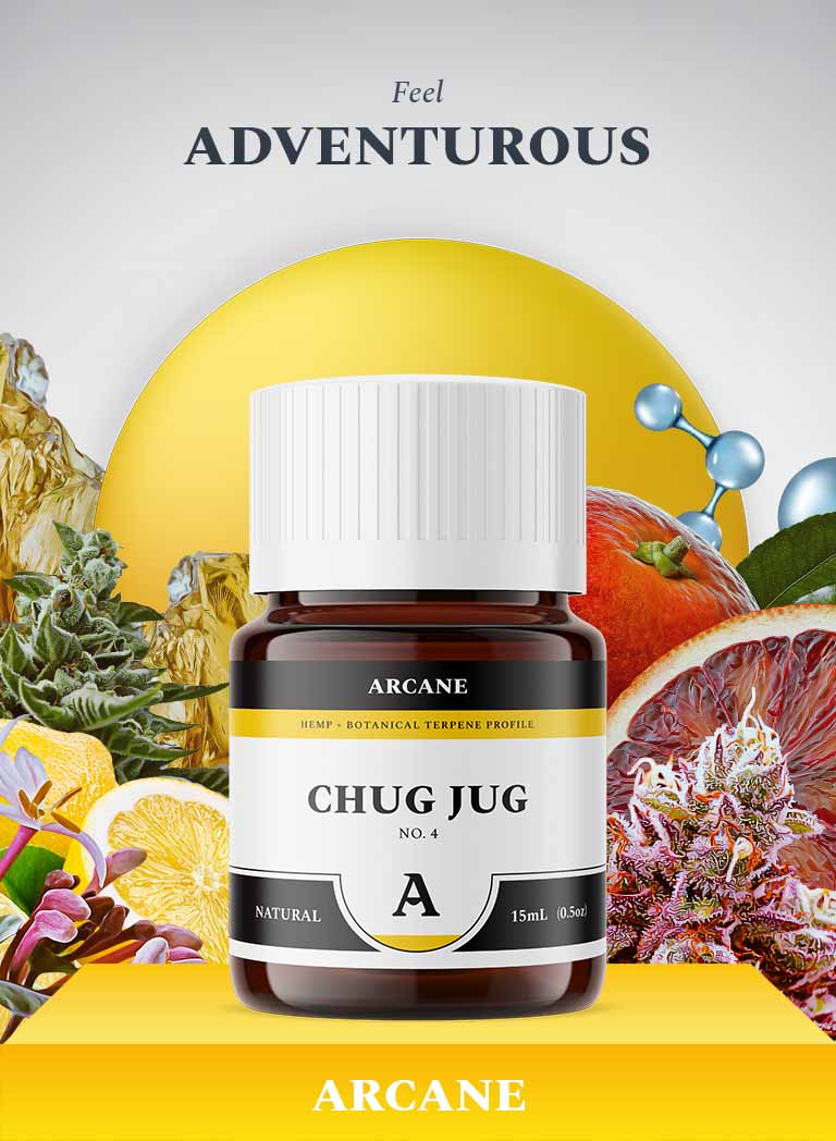 Chug Jug Live Hemp & Botanical Terpene Strain Profile by Arcane ...