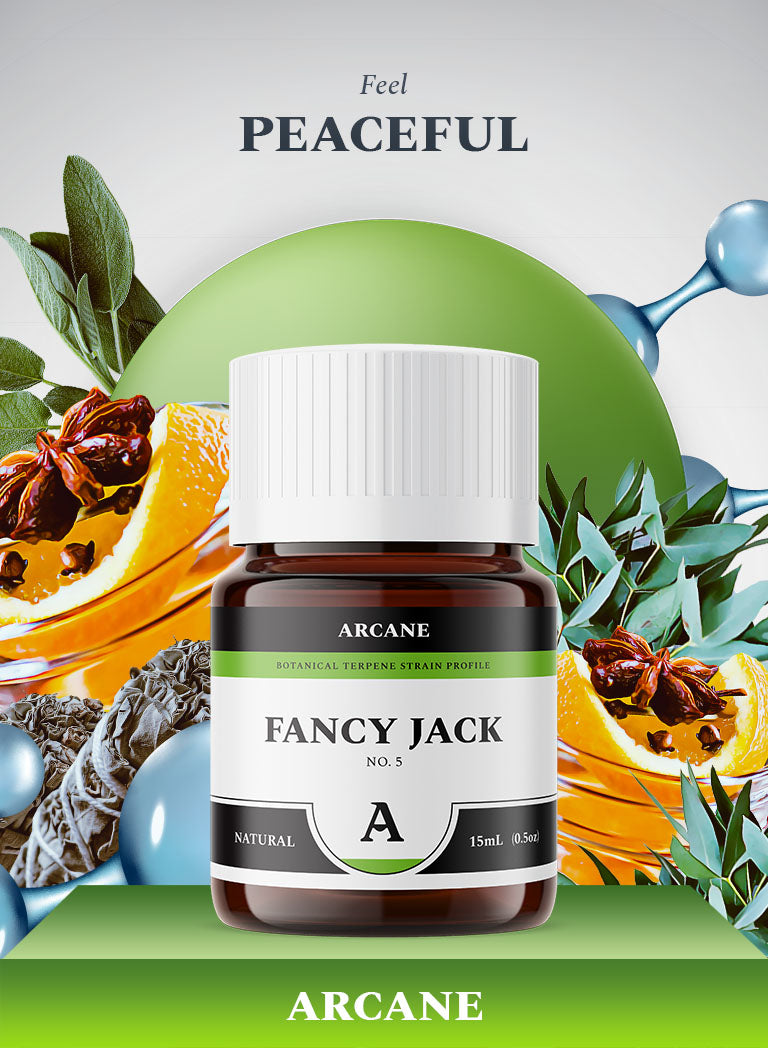 Fancy Jack Natural Terpene Strain Profile by Arcane Aromatics